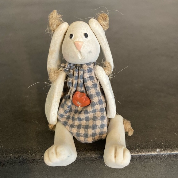 Russ | Holiday | Russ Berrie Bunny Country Rabbit Figurine Miniature ...